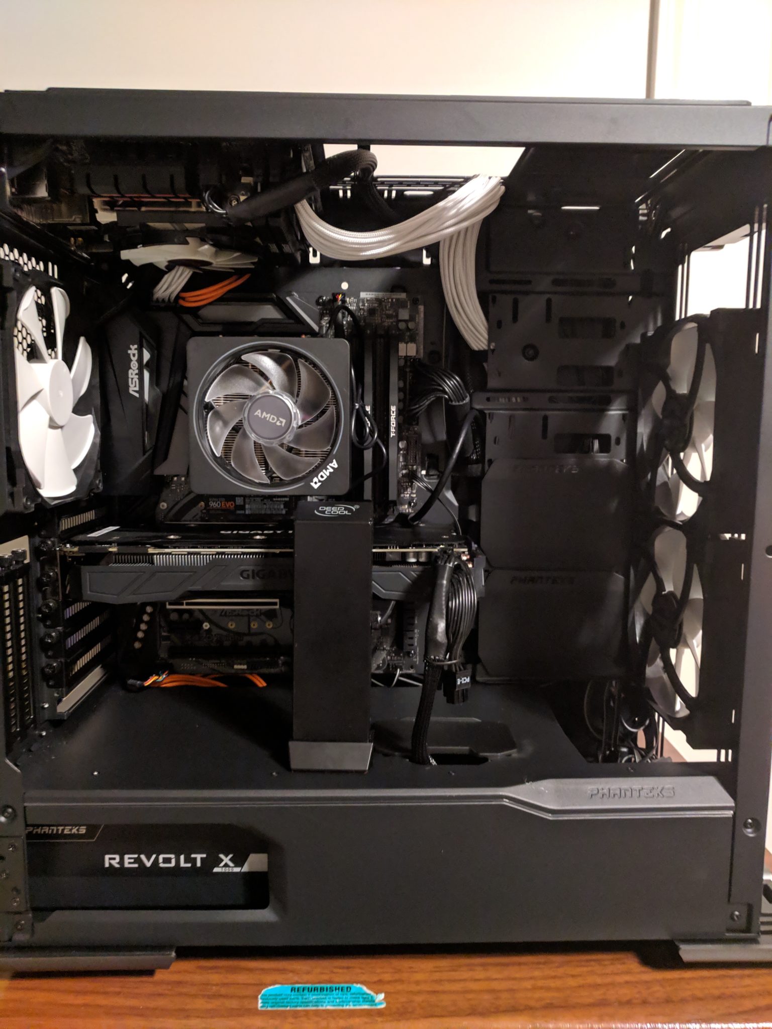 Phanteks Evolv X Dual System Build Log – Inside Java and Game